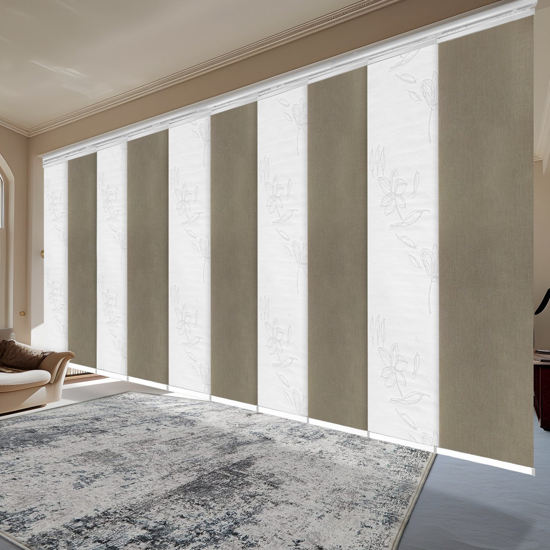 Panel Track 8-12 Panels 130-260 / Room Divider / Blind Extendable ...