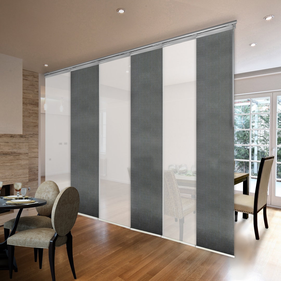 6-panel Single Rail Panel Track Extendable 70130w X 94h, Panel Width 23 ...