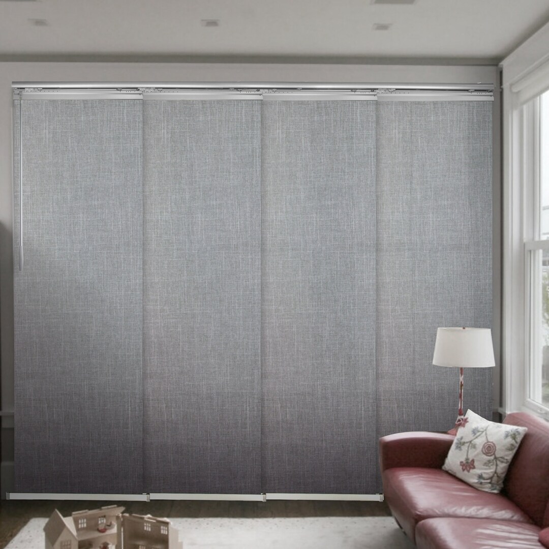 4-panel Single Rail Panel Track / Room Divider / Blinds - Etsy
