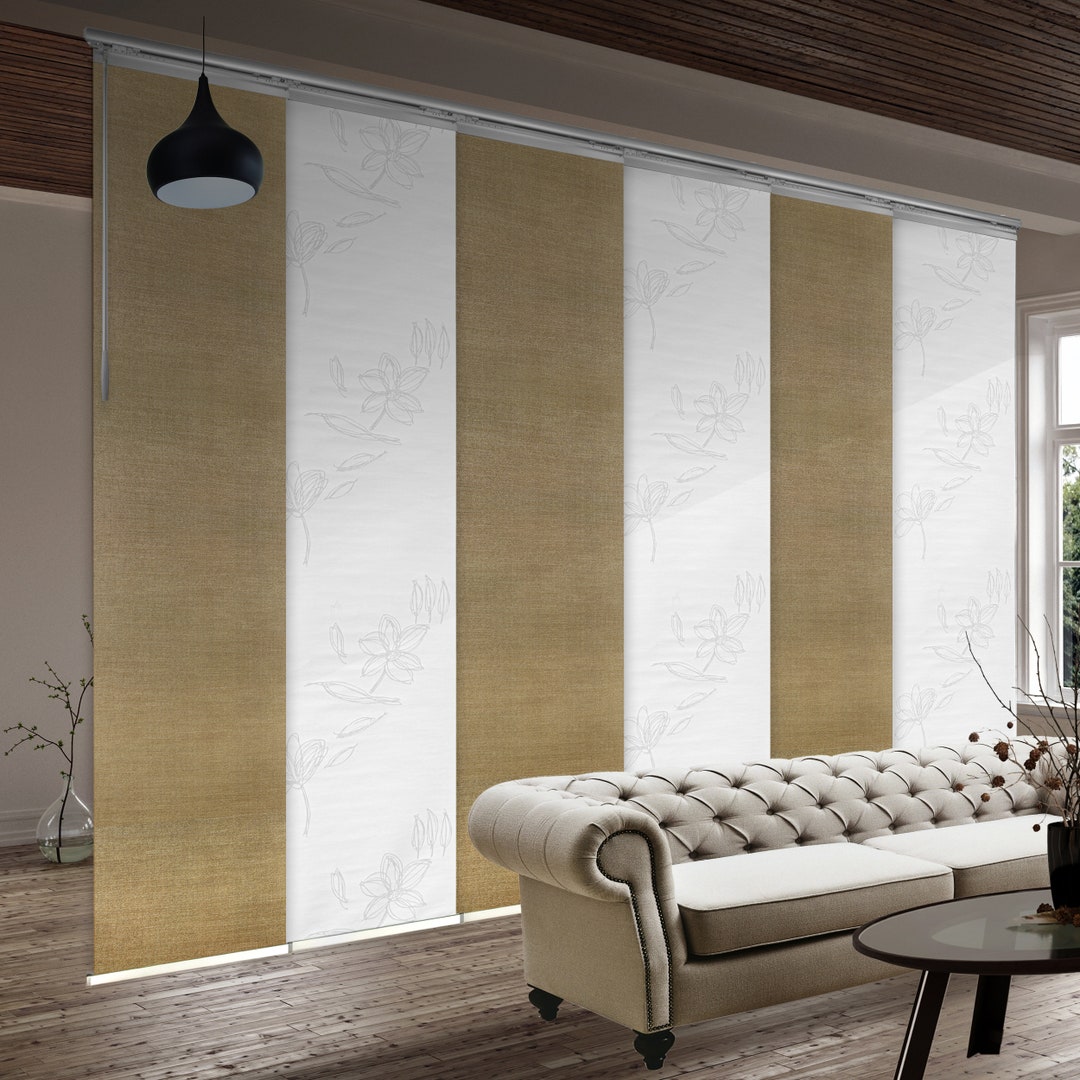 Panel Track 3-7 Panels 36-153 / Room Divider / Blind Extendable, Panel ...