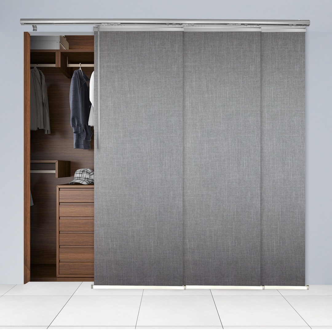 3-panel Single Rail Panel Track / Room Divider / Blinds 3666w X 94h ...