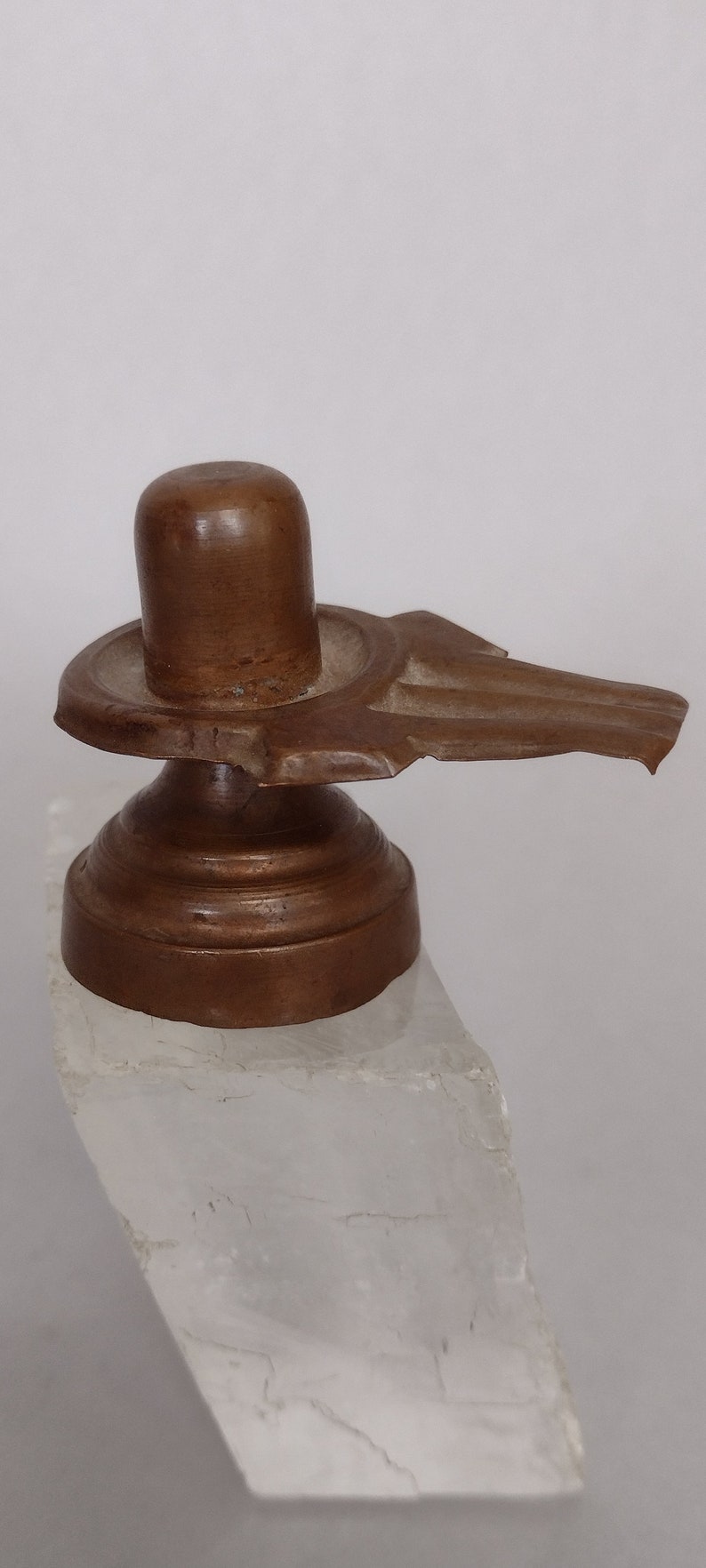 Copper Lingam Yoni Statue: Shiva Parvati Symbol - Etsy