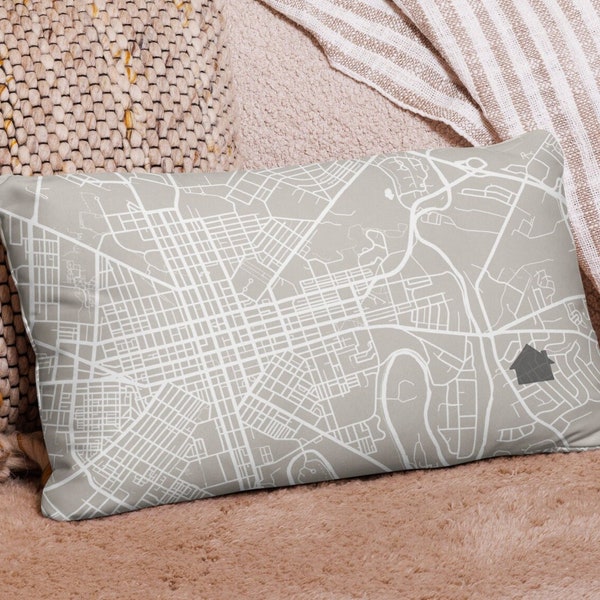 Map Pillows - Etsy
