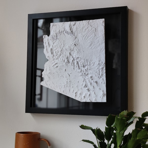 3d Printed Arizona State - Etsy