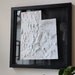 Utah 3D Topographic Map | 3D State Map of Utah Wall Art | 3D Printed ...