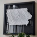 Iowa 3D Topographic Map | 3D State Iowa Wall Art | 3D Print Relief ...