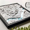 3D City Map | 3D Street Map | 3D Printed Skyline Decor | Home Office ...