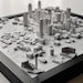 Utah 3D Topographic Map | 3D State Map of Utah Wall Art | 3D Printed ...