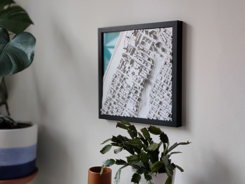 Morningside Heights 3D Campus Map New York Graduation Gift - Etsy