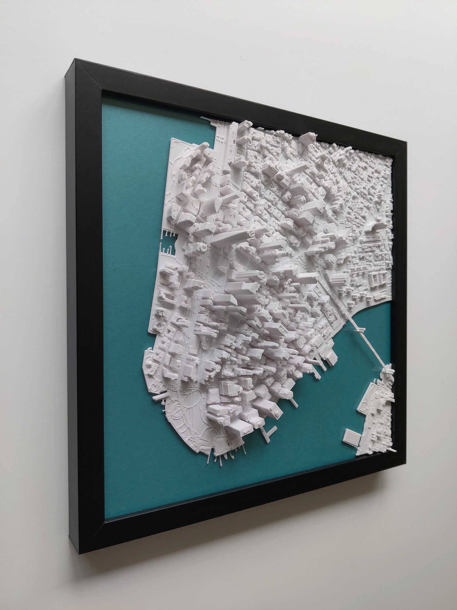 Manhattan NYC 3D City Map | Lower Manhattan 3D Street Map | New York ...