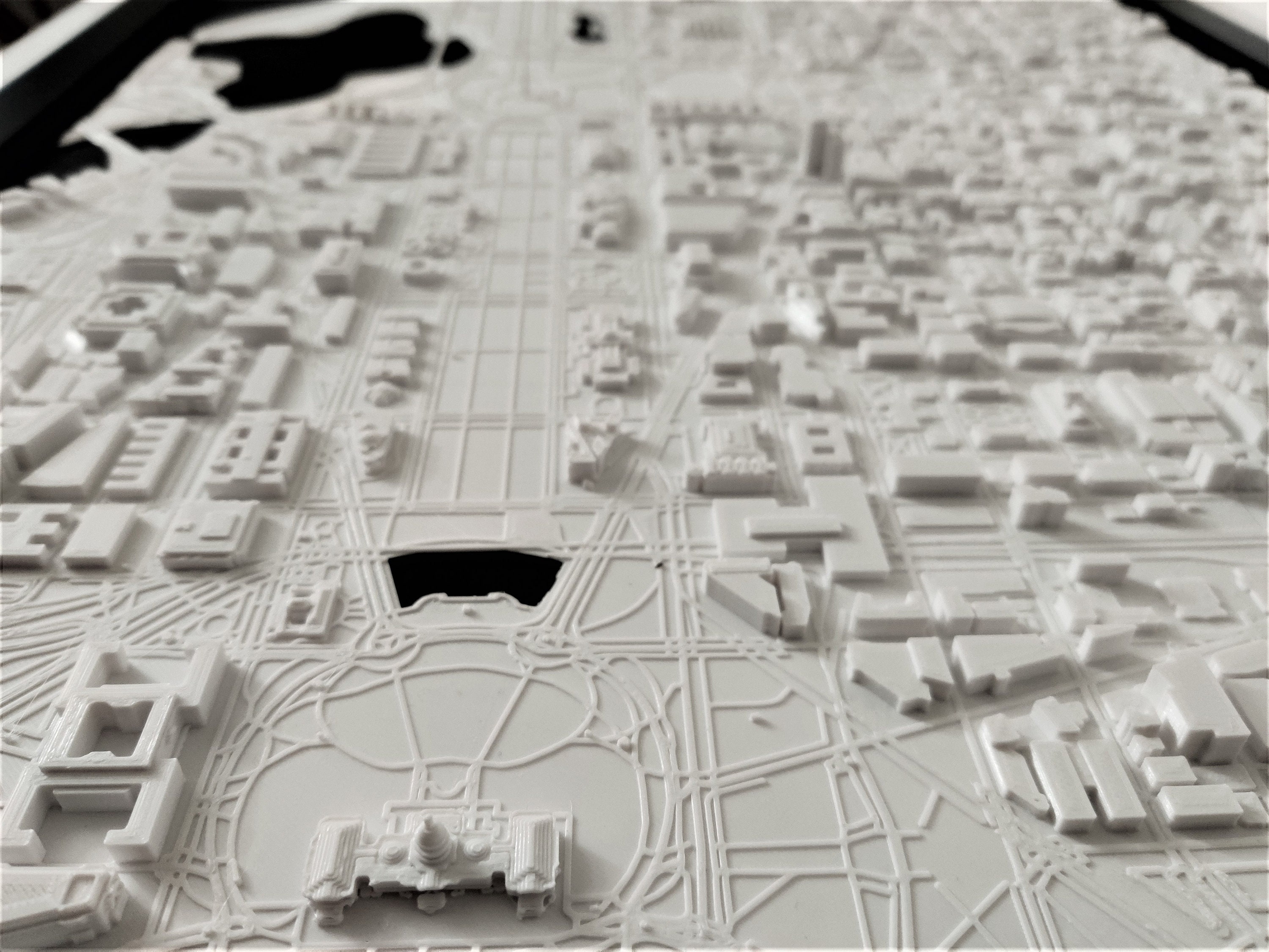 3D Washington D.C. Large 3D City Wall Art - Etsy