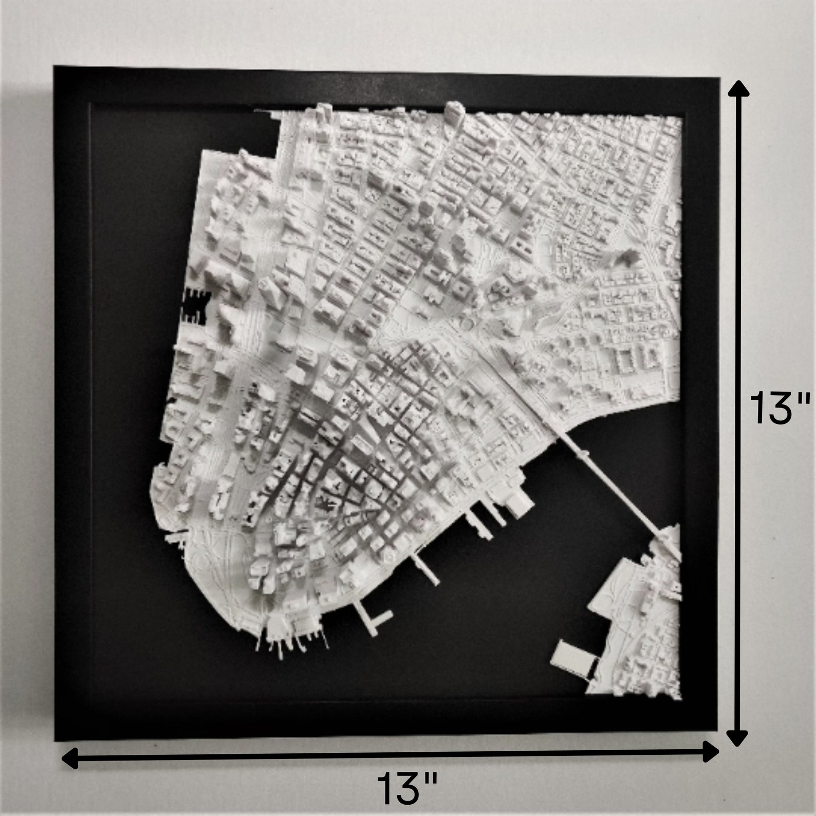 Manhattan NYC 3D City Map | Lower Manhattan 3D Street Map | New York ...
