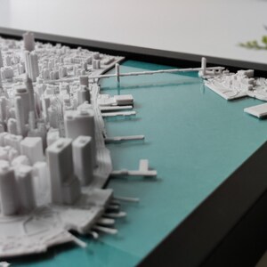 Manhattan NYC 3D City Map | Lower Manhattan 3D Street Map | New York ...