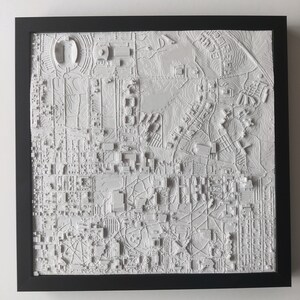 Bloomington, Indiana 3D Campus Map | Graduation Gift | for Bloomington ...