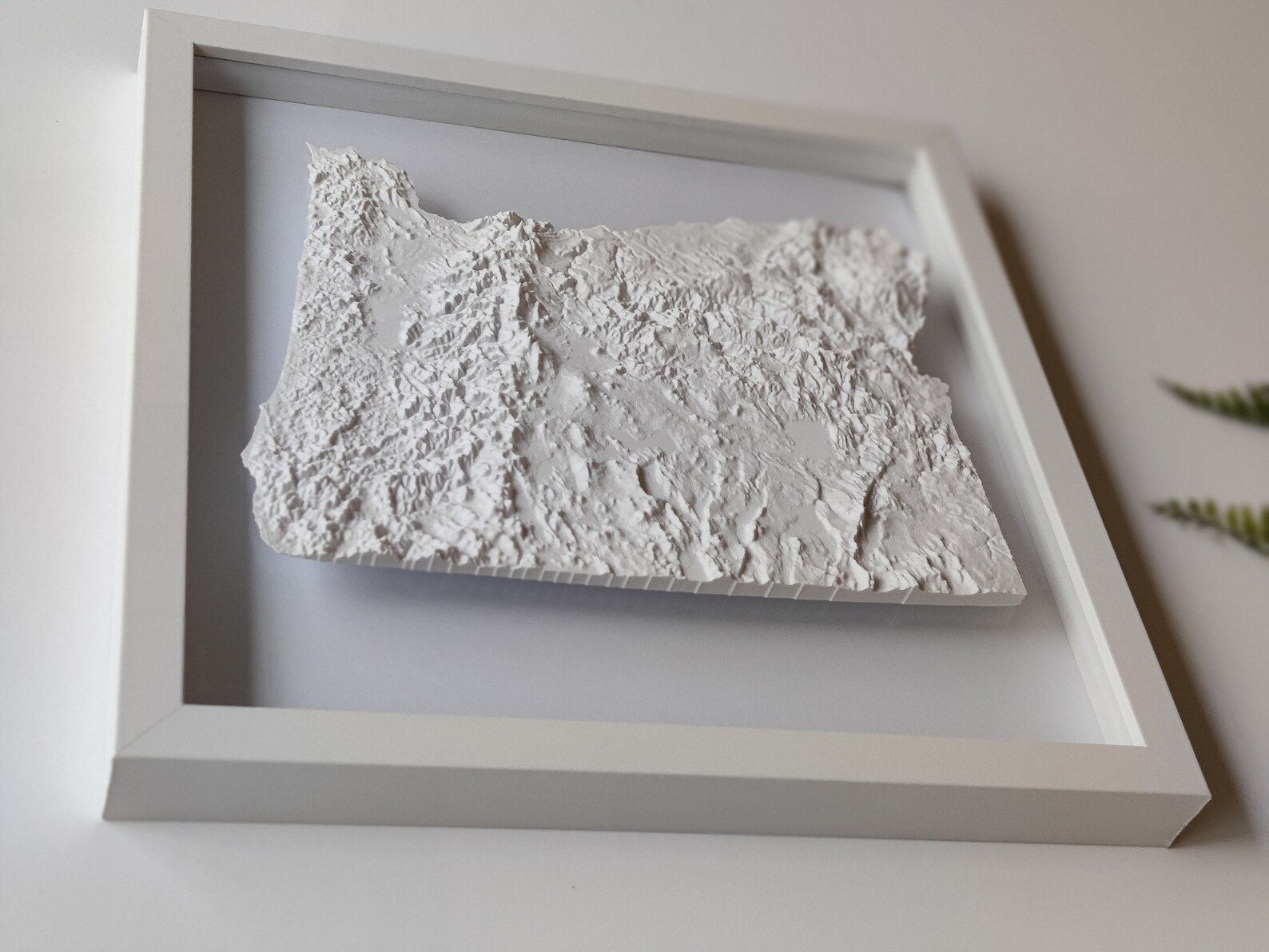 Oregon 3D Topographic Map 3D State Map of Oregon Wall Art - Etsy