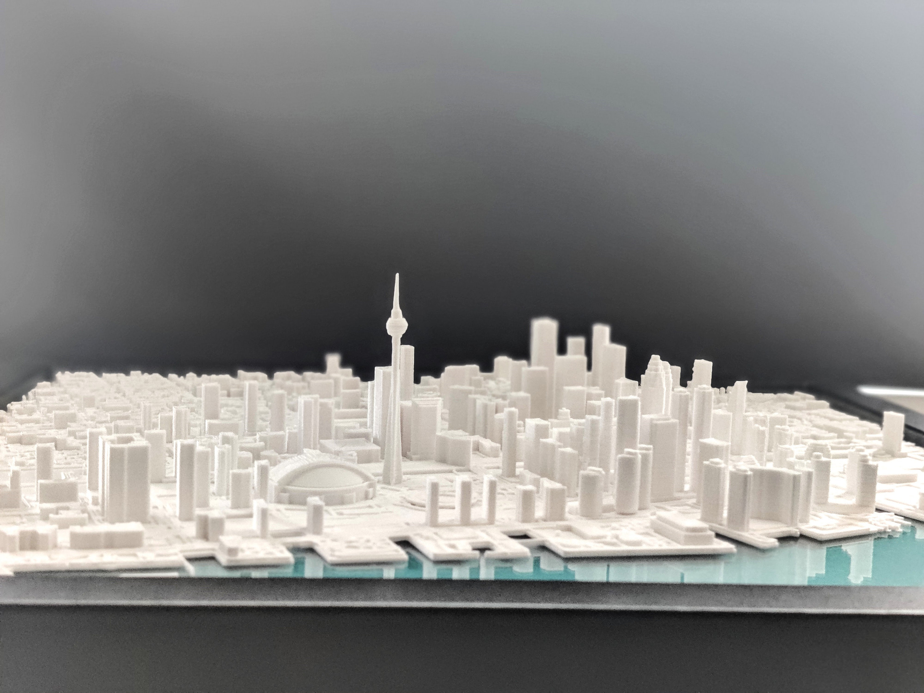 Toronto Ontario 3D City Map | 3D Buildings and Street Wall Decor ...