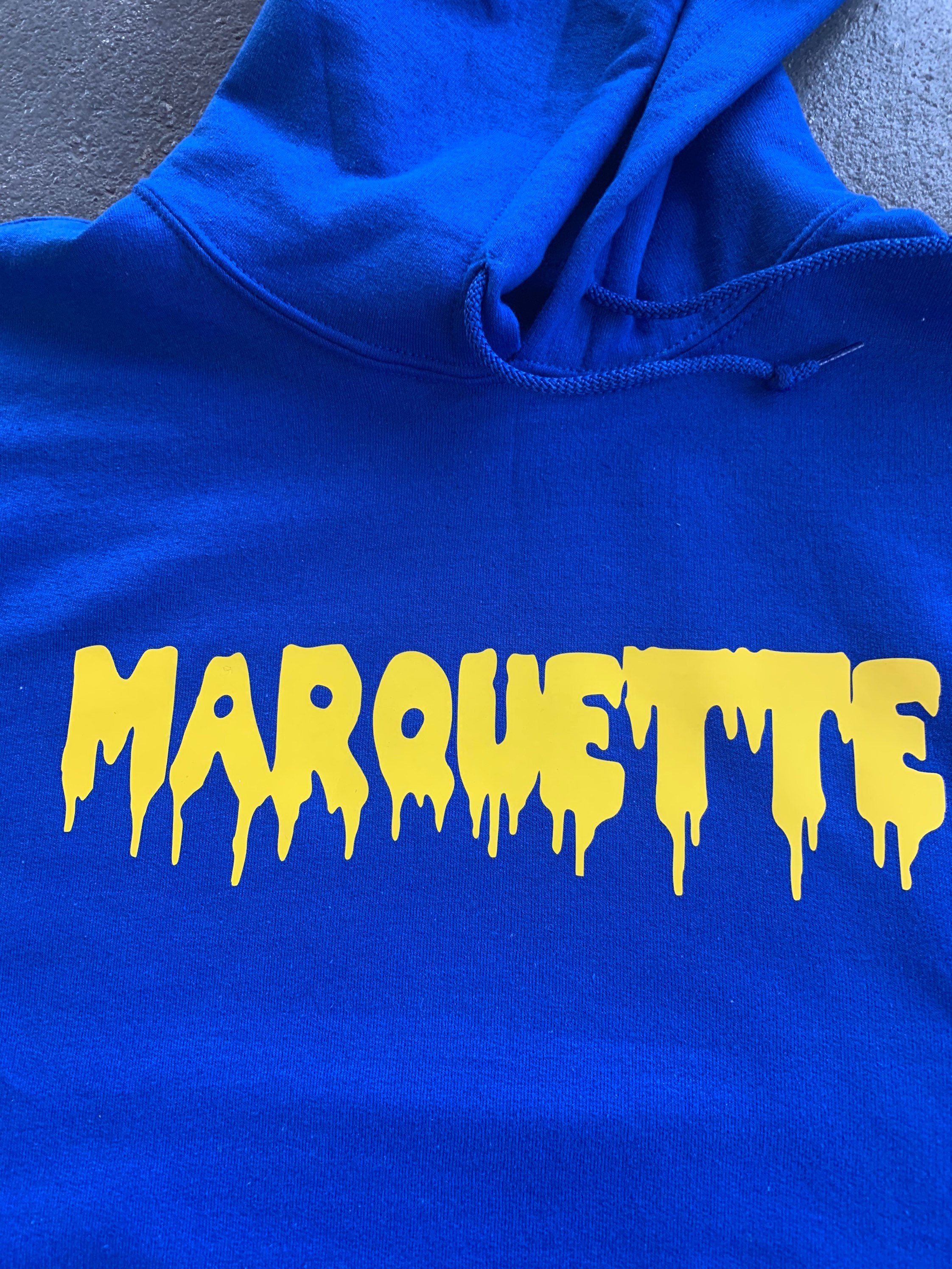 Dripping Font College Hoodie Sweatshirt - Etsy