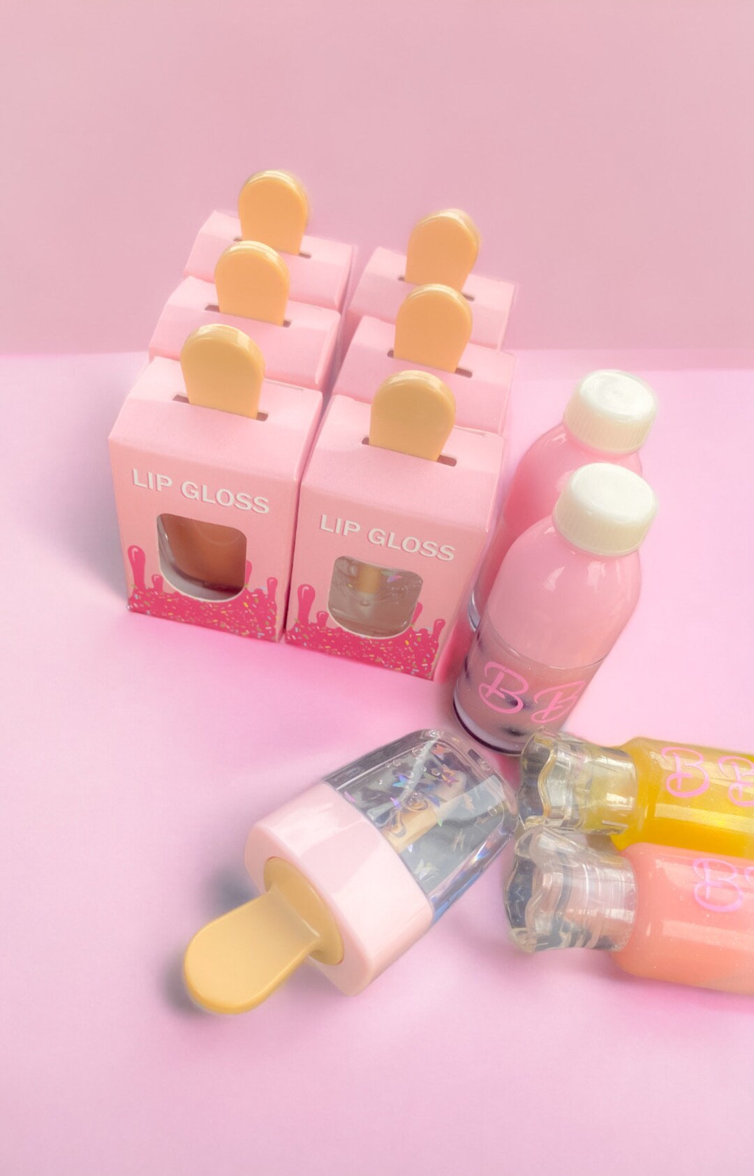 Popsicle Lip Gloss/ Boba Tea: Hydrating Vitamin E - Etsy