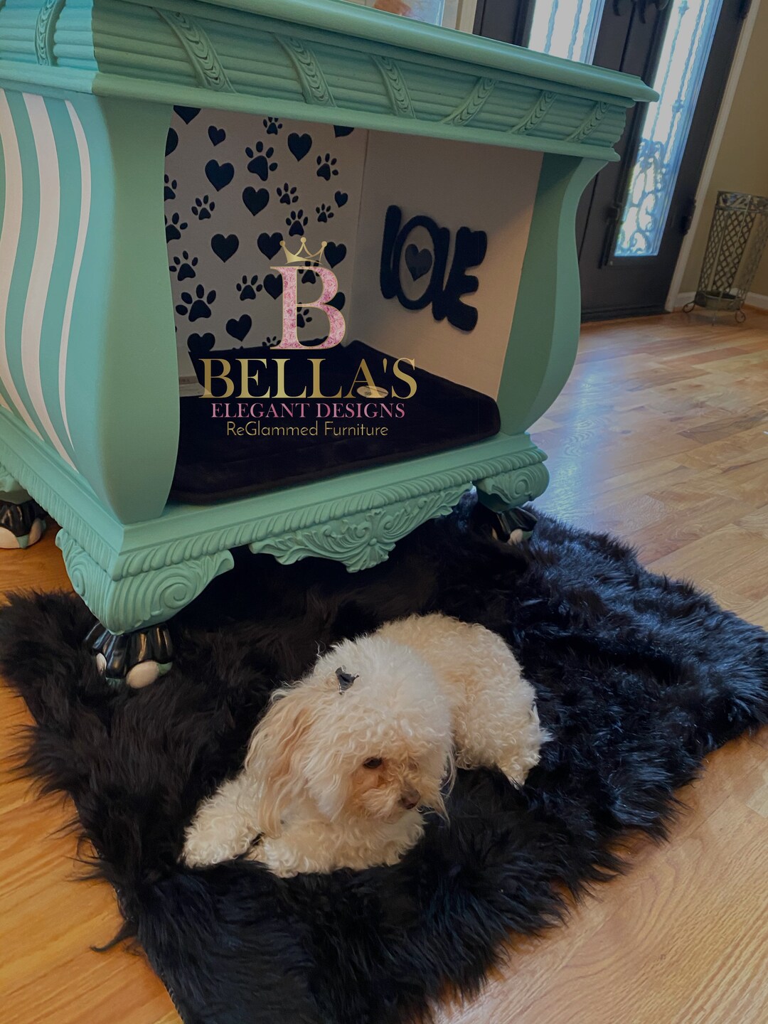 Dog Bed Cozy Cubbiesmall Dogtiffanny Blue SHIPPING IS NOT Free. - Etsy