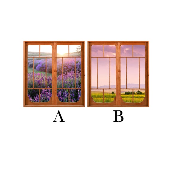 Miniature Faux Windows/windows Printed on High End Paper and - Etsy