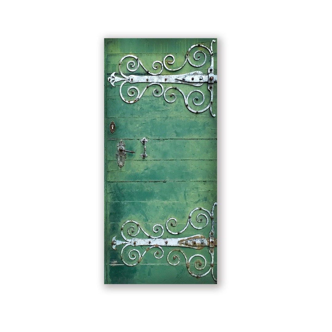 Miniature Faux Doors/door Printed on High End Photo Paper and Mounted ...