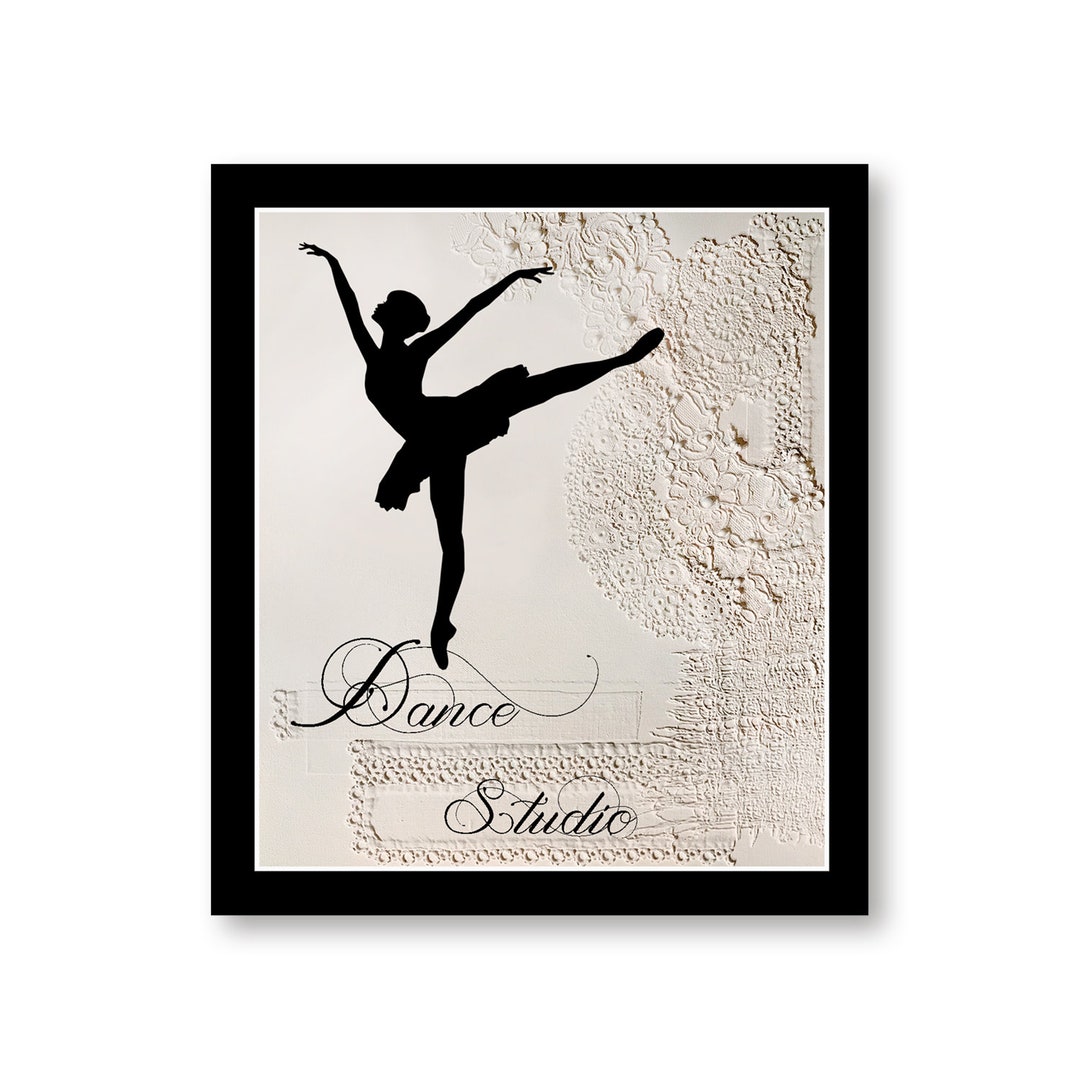 Miniature Dance Studio Sign/sign Printed on High End Photo Paper and ...