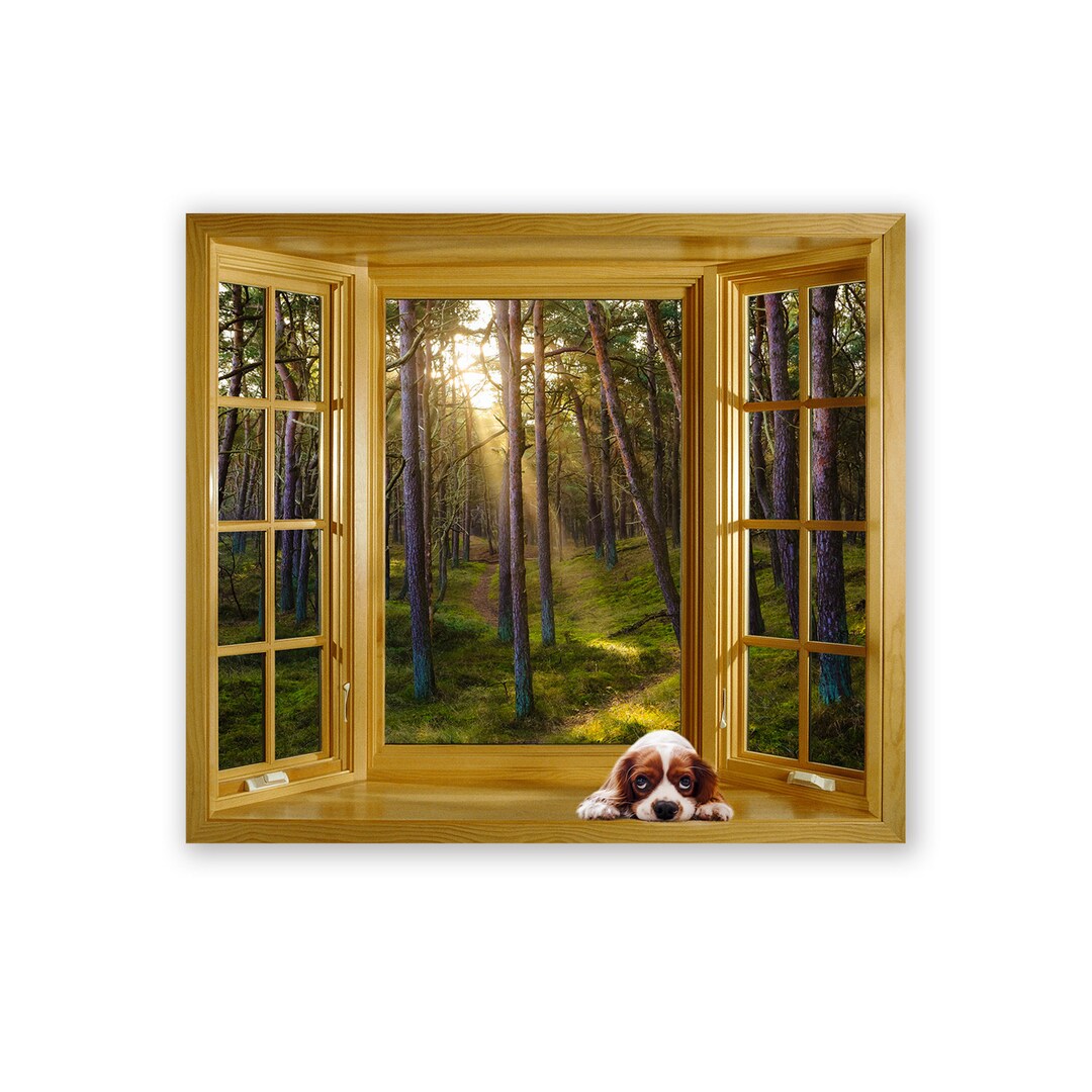 Miniature Prop Faux Windows/window Printed on High End Photo Paper and ...