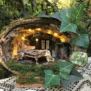 Miniature Faux Window for Doll Houses Dioramas Room Boxes Made Out of ...