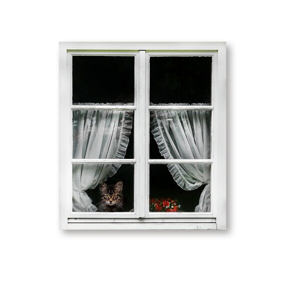 Miniature Fake Window/window Printed on High End Photo Paper - Etsy