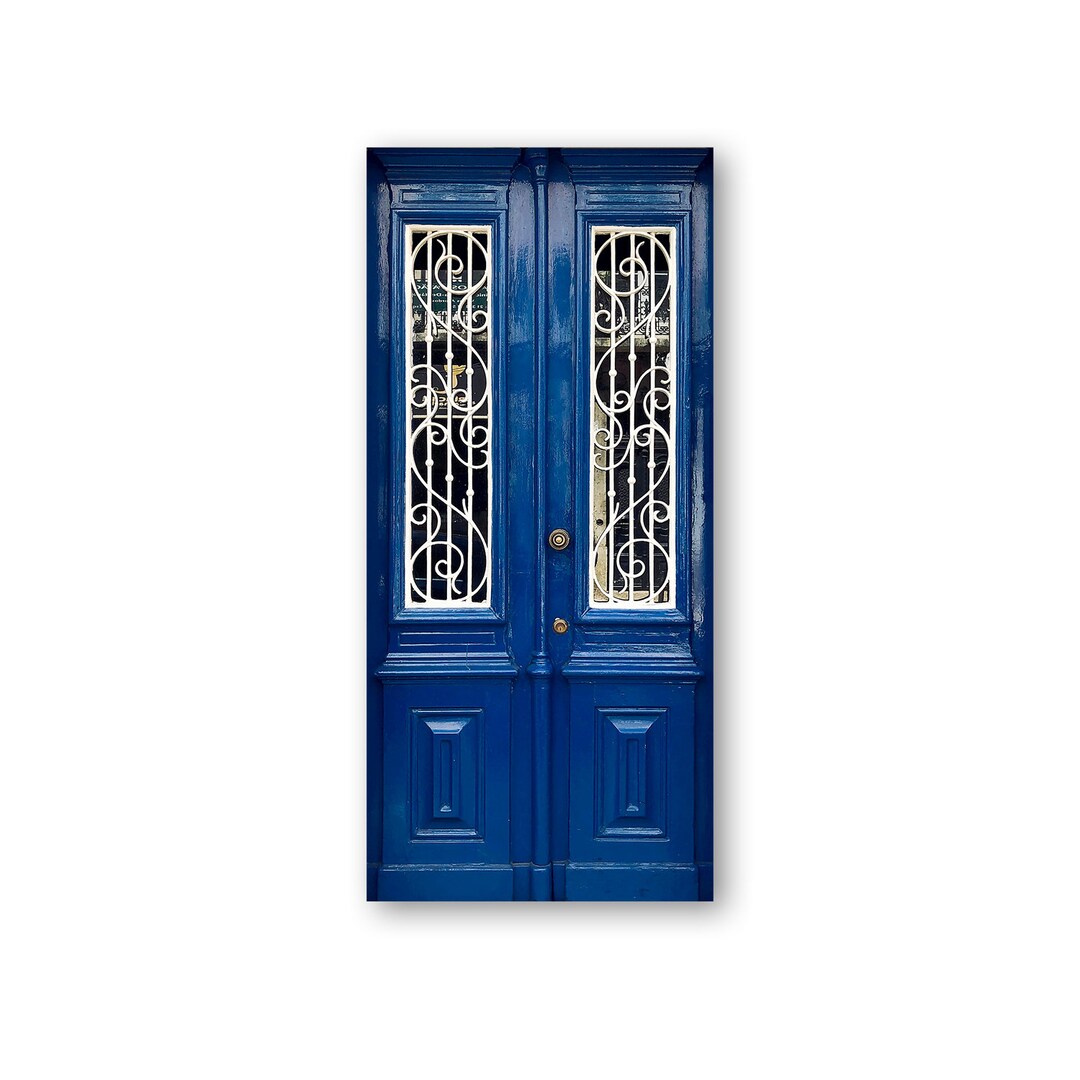 Miniature Printed Faux Door/paper Door Mounted on Chipboard/diorama ...