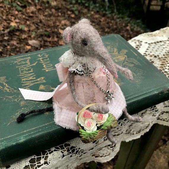 Needle Felted Rat Fiber Art Wool Creations Rats Rat Art - Etsy