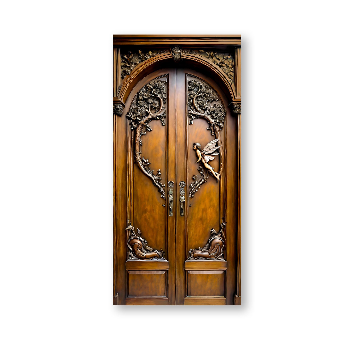 Fairy Door/carved Ornate Doors/printed Doors on Paper/chipboard Doors ...