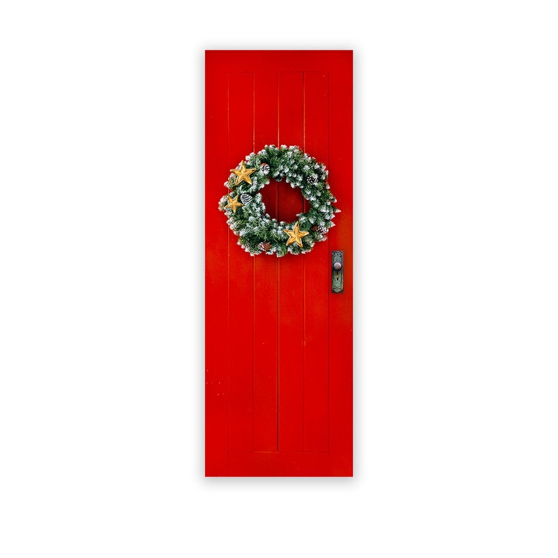 Red Door Print - Etsy