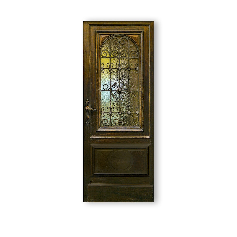 Faux Miniature Paper Door/door Printed on Paper and Mounted on ...