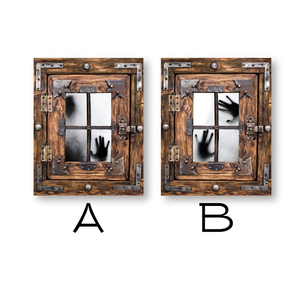 Faux Miniature Spook Windows/windows Printed on High End Photo Paper ...