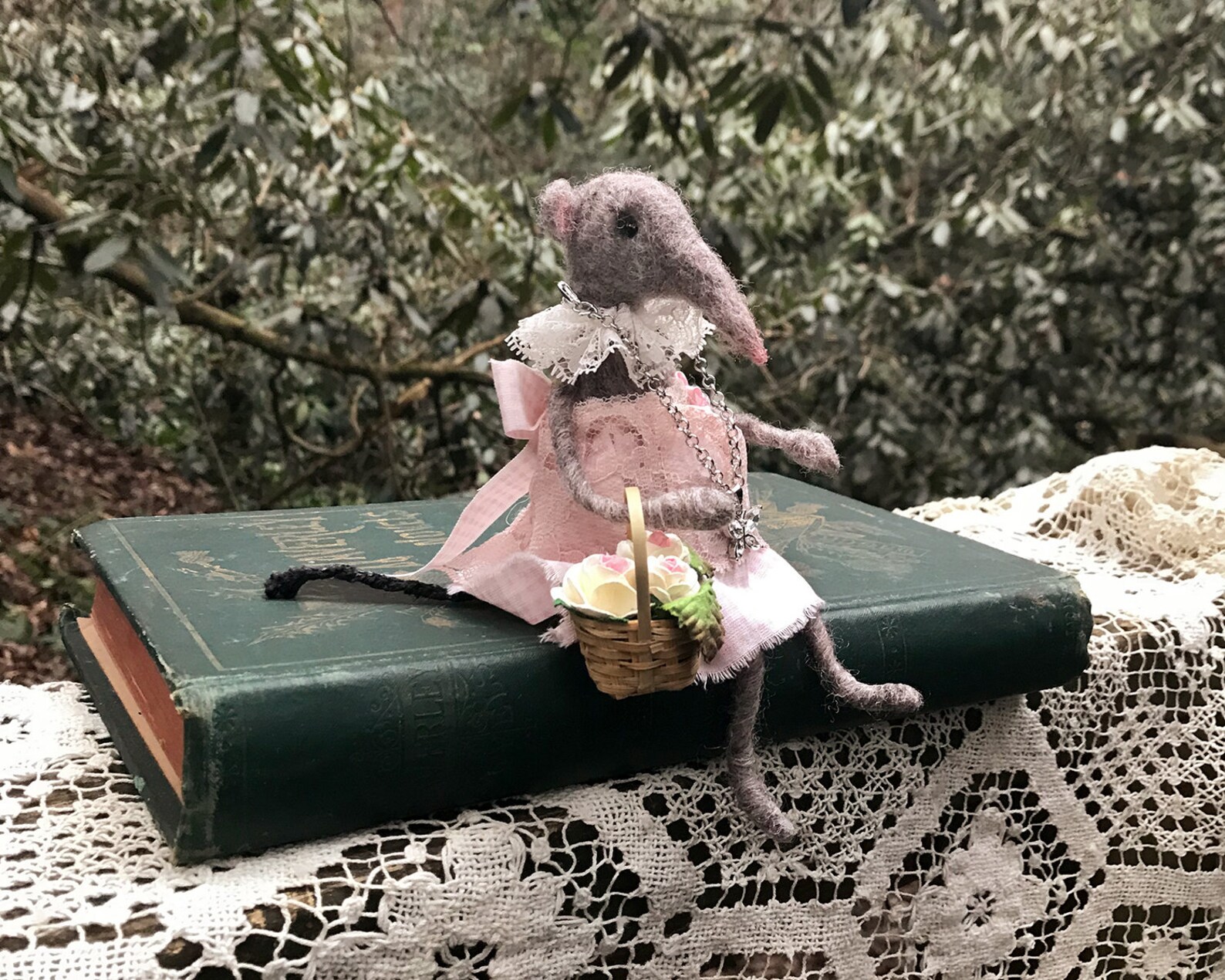 Needle Felted Rat Fiber Art Wool Creations Rats Rat Art - Etsy