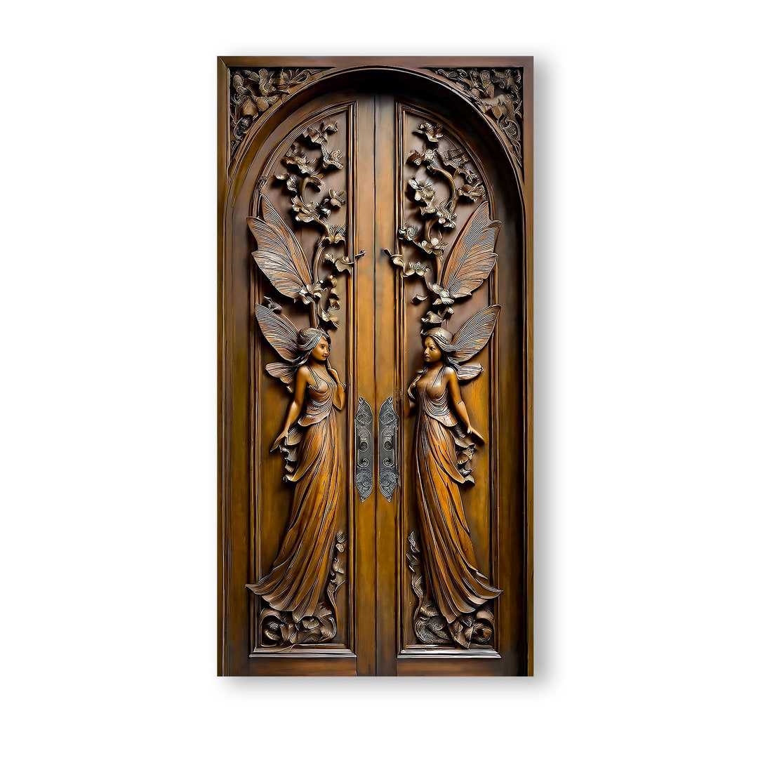 Faux Fairy Door/printed Door/chipboard Door/room Box Door/fairy Doors ...