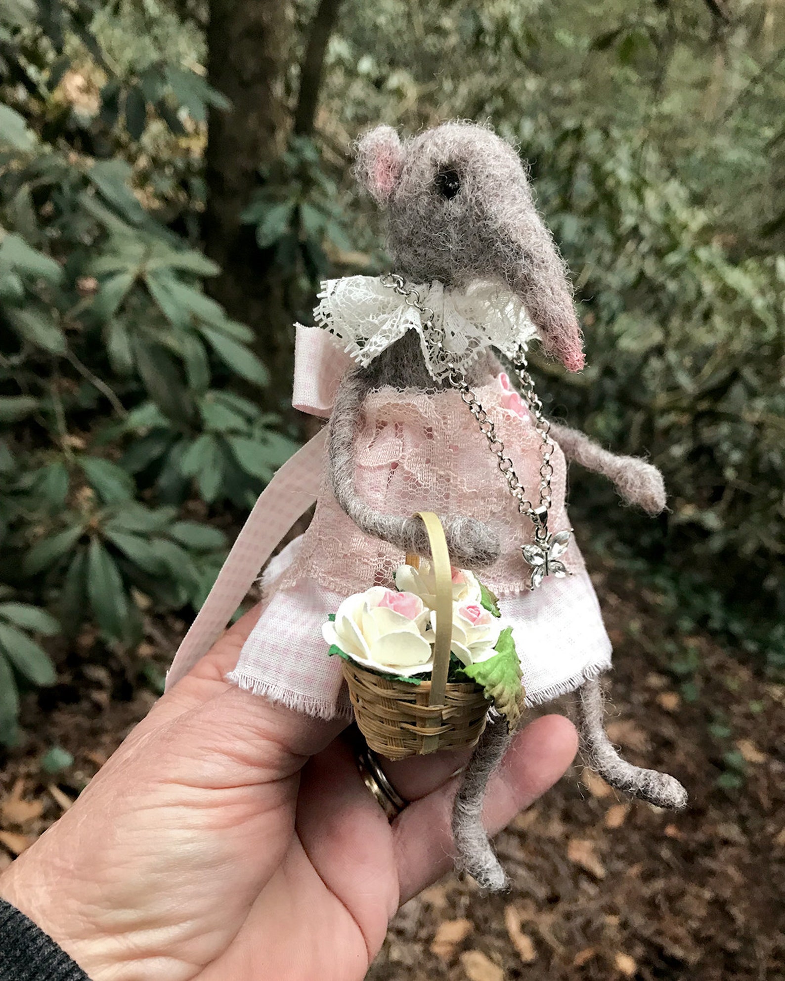Needle Felted Rat Fiber Art Wool Creations Rats Rat Art - Etsy