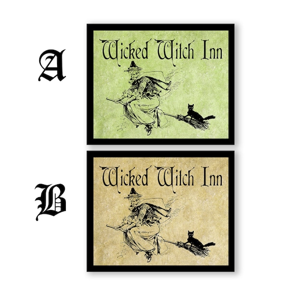 Wicked Witch Sign - Etsy
