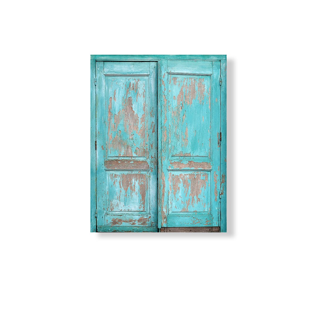 Faux Miniature Rustic Shutters/shutters Printed on Paper and Mounted on ...