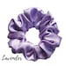 Lavender Satin Scrunchie| Women's Hair Scrunchies | Hair Tie | Gifts ...