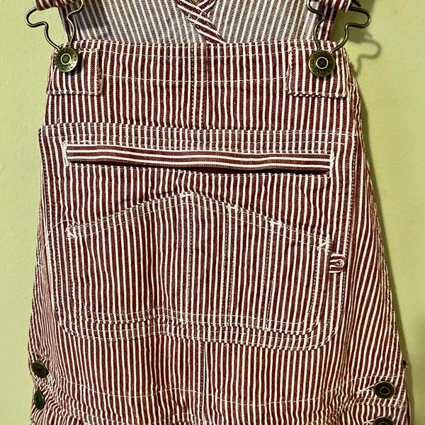 Striped Overalls - Etsy
