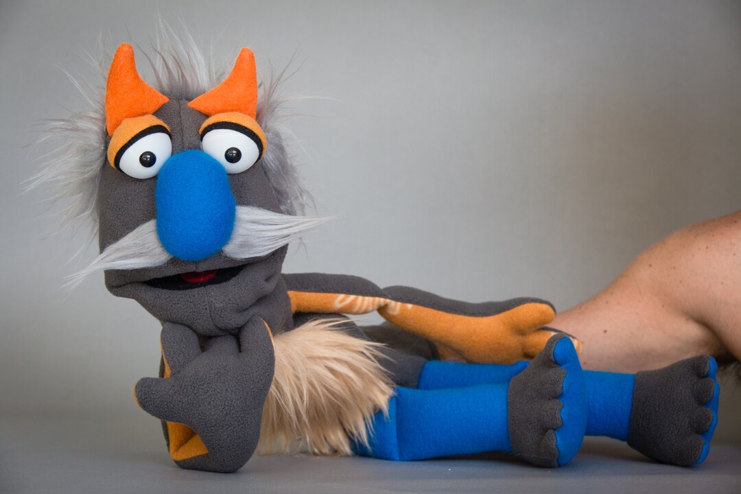 Senor Stoolie, Professional One-of-a-kind Monster Full Body Hand Puppet ...