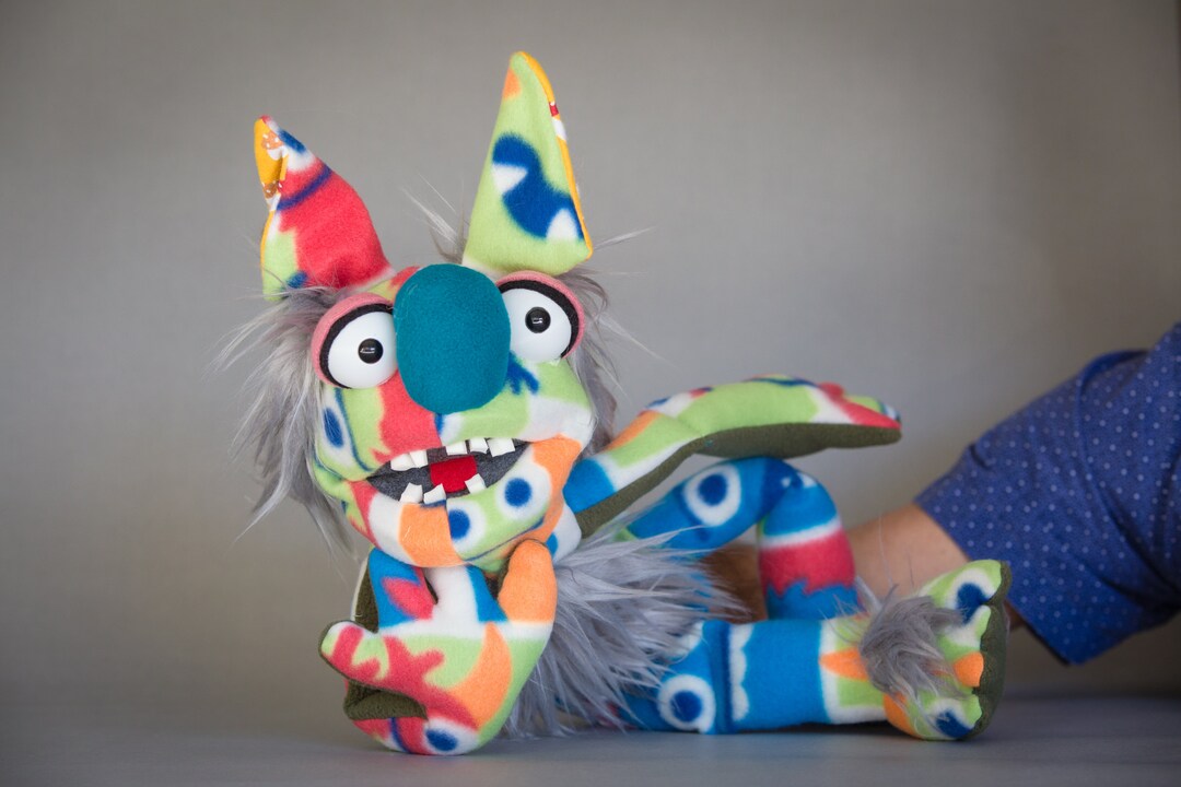 Murdock, Professional One-of-a-kind Monster Full Body Hand Puppet - Etsy