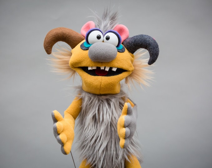 Armstrong, Professional One-of-a-kind Monster Full Body Hand Puppet ...