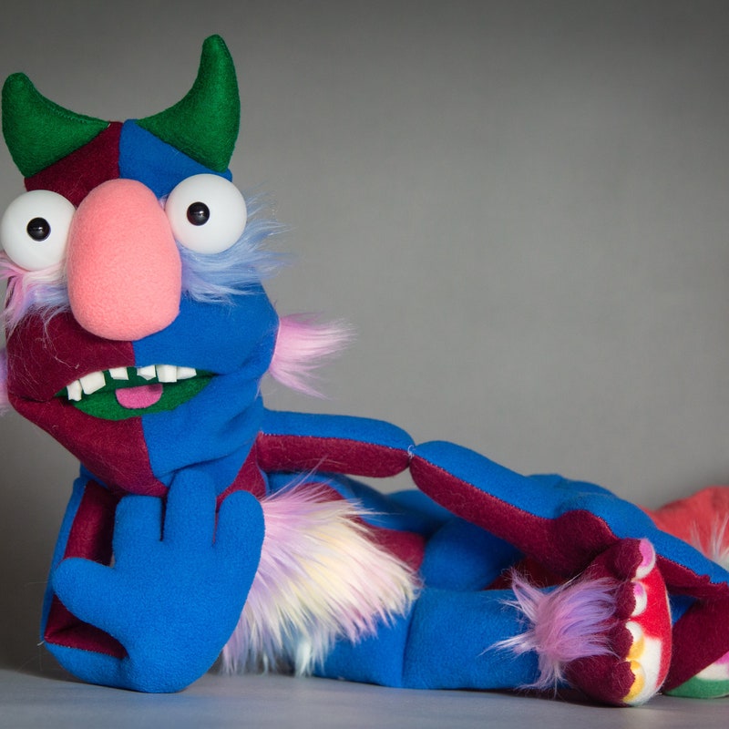 Monster Puppet - Etsy