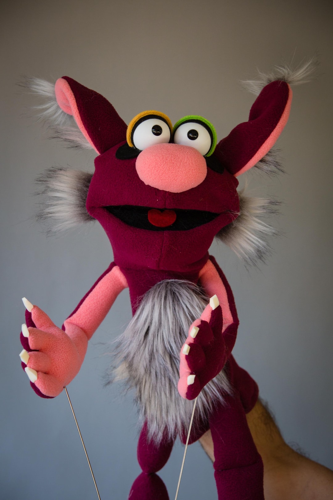 Gabby Gus, Professional One-of-a-kind Monster Full Body Hand Puppet ...