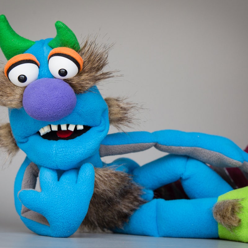 Monster Puppet - Etsy
