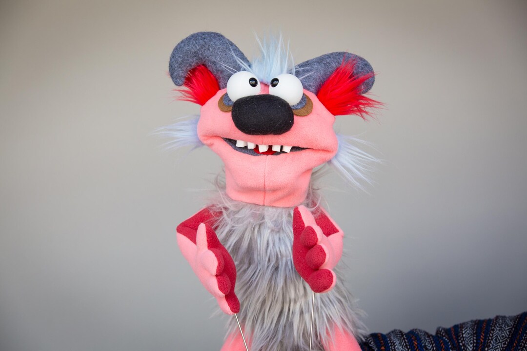Handcrafted One-of-a-kind Full Body Hand Puppet for Kids, Artists, and ...