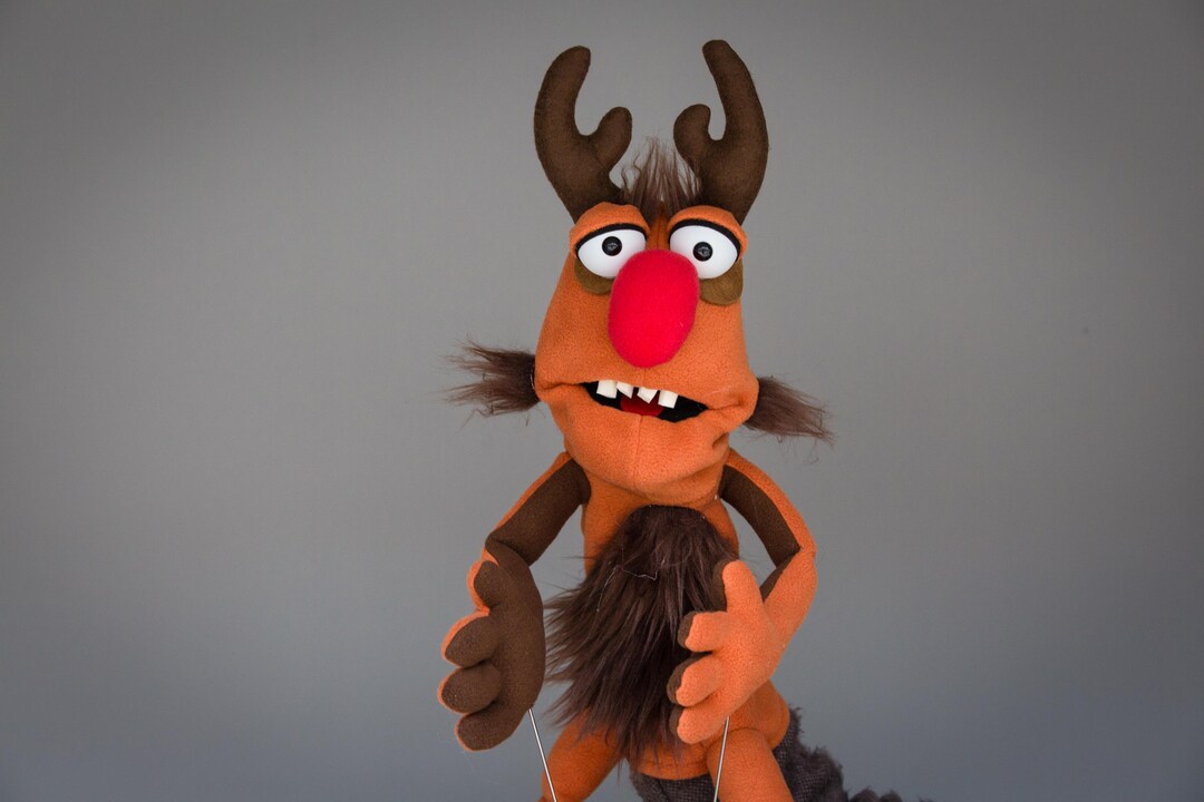 Chestnut, Professional One-of-a-kind Monster Full Body Hand Puppet ...
